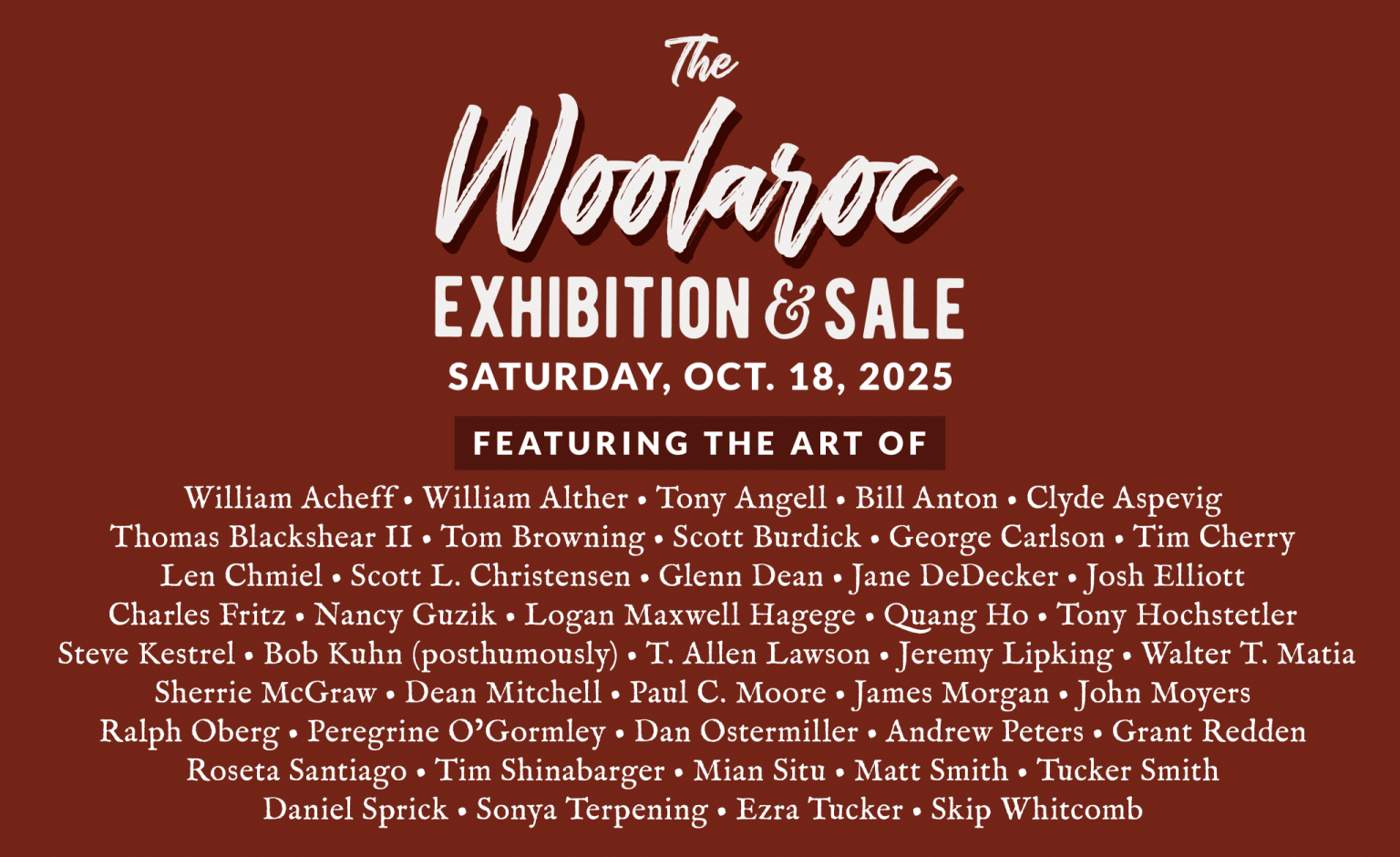 The Woolaroc Exhibition and Sale - Woolaroc